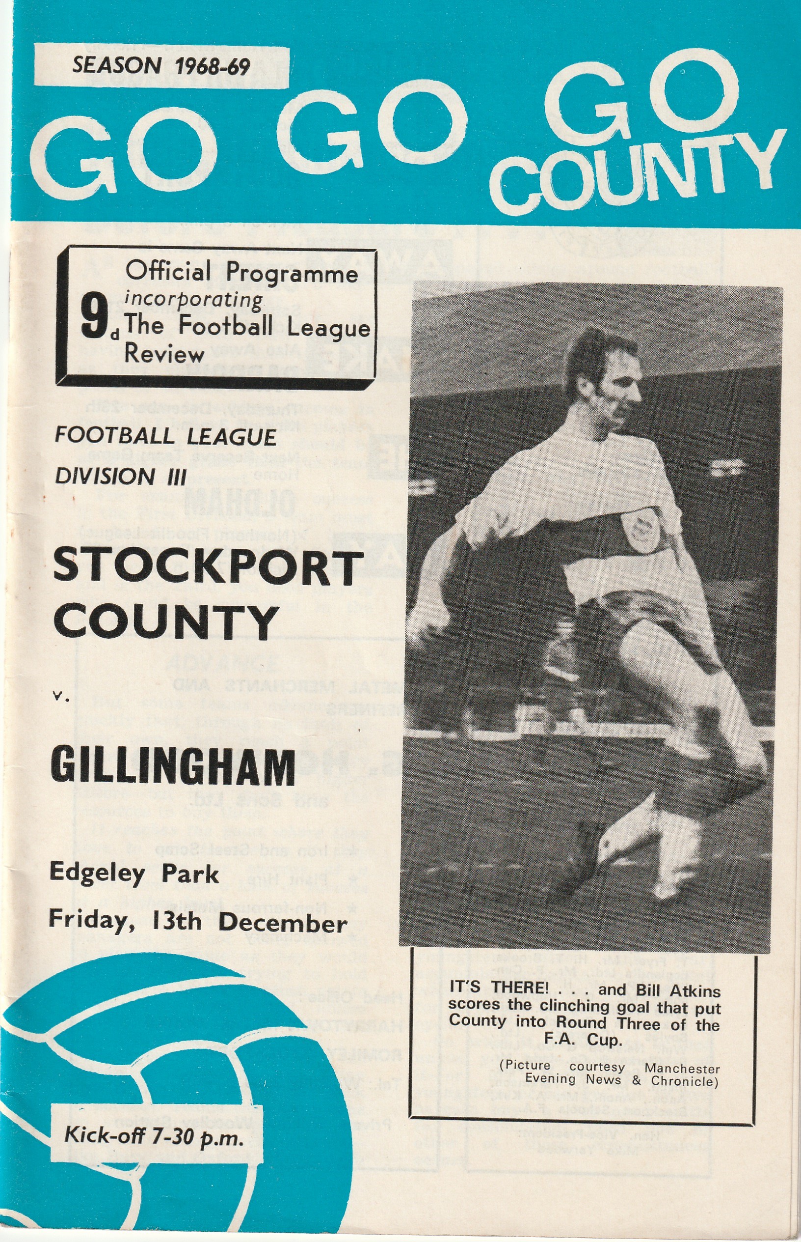 Stockport County v Gillingham 13-Dec-1968 - ProgrammeCollector.Net Stockport County v Gillingham 13-Dec-1968 - ProgrammeCollector.Net